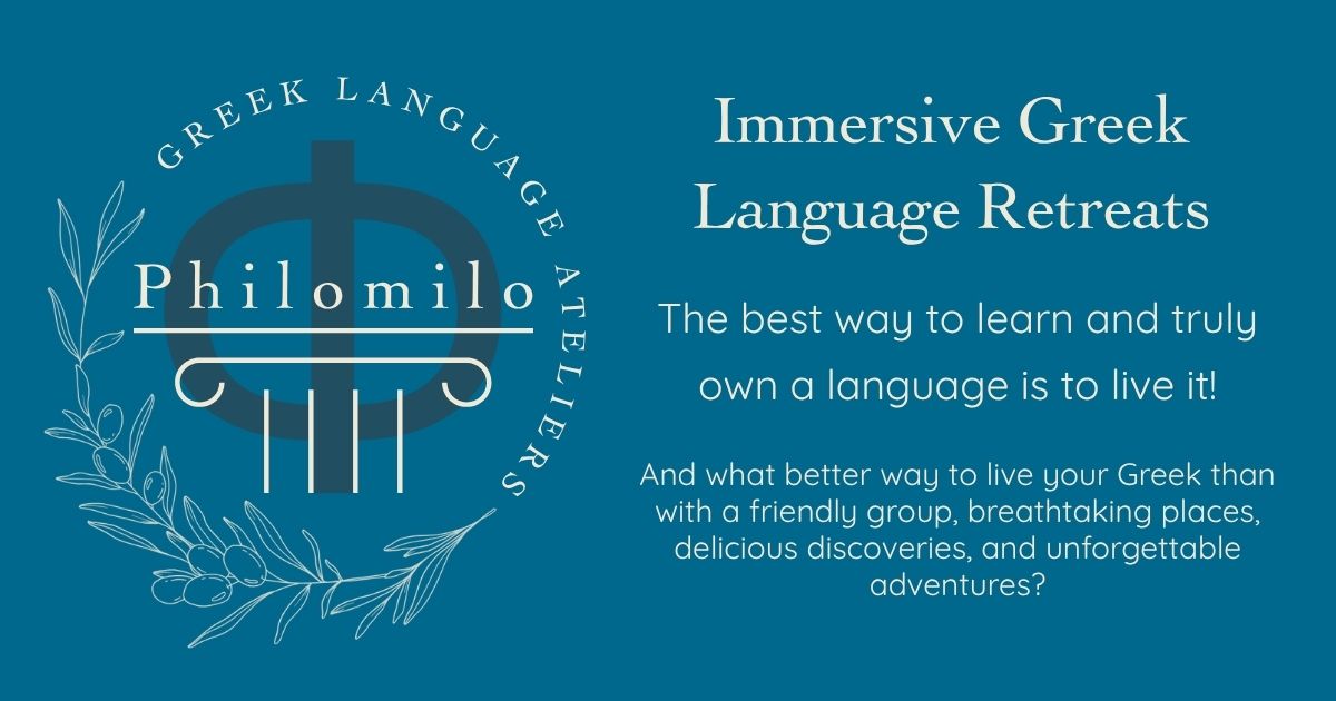 Greek Language Retreats Calendar | Practice and Learn Greek